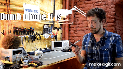 Why I ditched my smartphone on Make a GIF