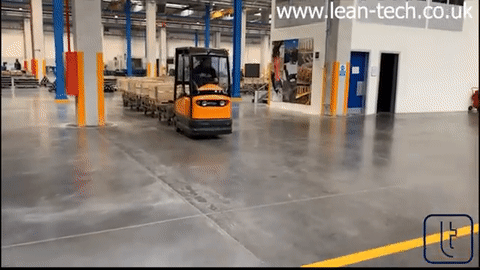 Pallet Trolley (Wheeled Dolly) - Milkrun Wagons "Lean Material Handling ...
