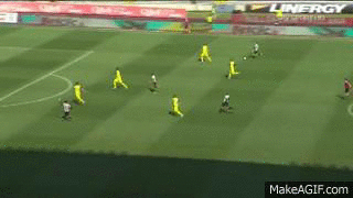 Great Goal By Antonio Di Natale on Make a GIF