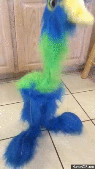 Puppet Friend! on Make a GIF