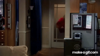 The Big Bang Theory - Penny's Christmas gift to Sheldon on Make a GIF