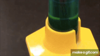 Nail and Copper II chloride experiment on Make a GIF