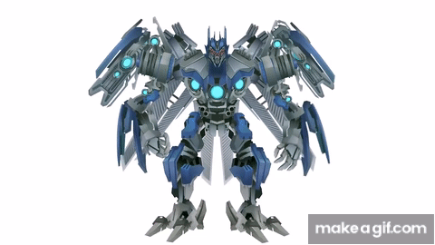 SOUNDWAVE Transform - Short Flash Transformers Series on Make a GIF