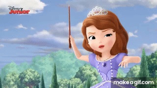 Sofia The First | Bubble Prank | Disney Junior UK on Make a GIF