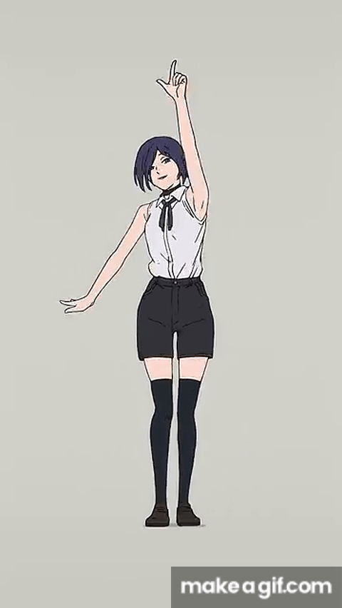Reze dance on Make a GIF
