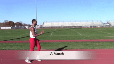 Sprinter Warm-Up on Make a GIF