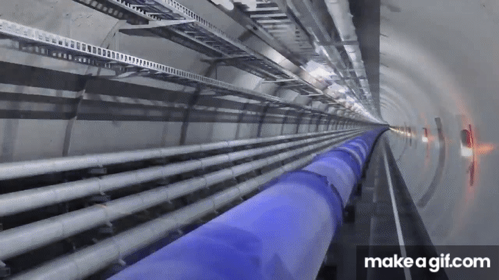 LHC - Como Funciona um Acelerador de Partículas on Make a GIF