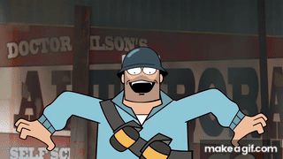 Soldier Laughing Piemations on Make a GIF