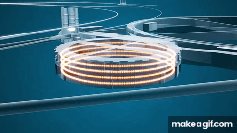 LHC - Como Funciona um Acelerador de Partículas on Make a GIF