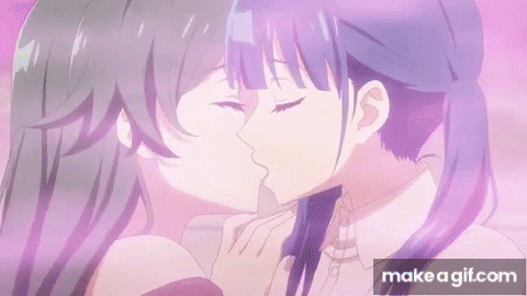 Anime Yuri Moment 2021 On Make A GIF