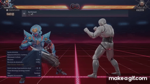 Tekken 8 Yoshimitsu poison mist is still here fools on Make a GIF