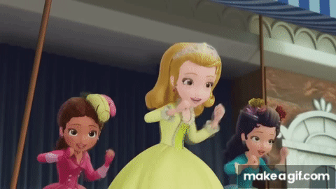 Sophia the First theme intro repeated for 1 hour. (1080p) on Make a GIF
