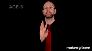 Signing Age | ASL - American Sign Language on Make a GIF