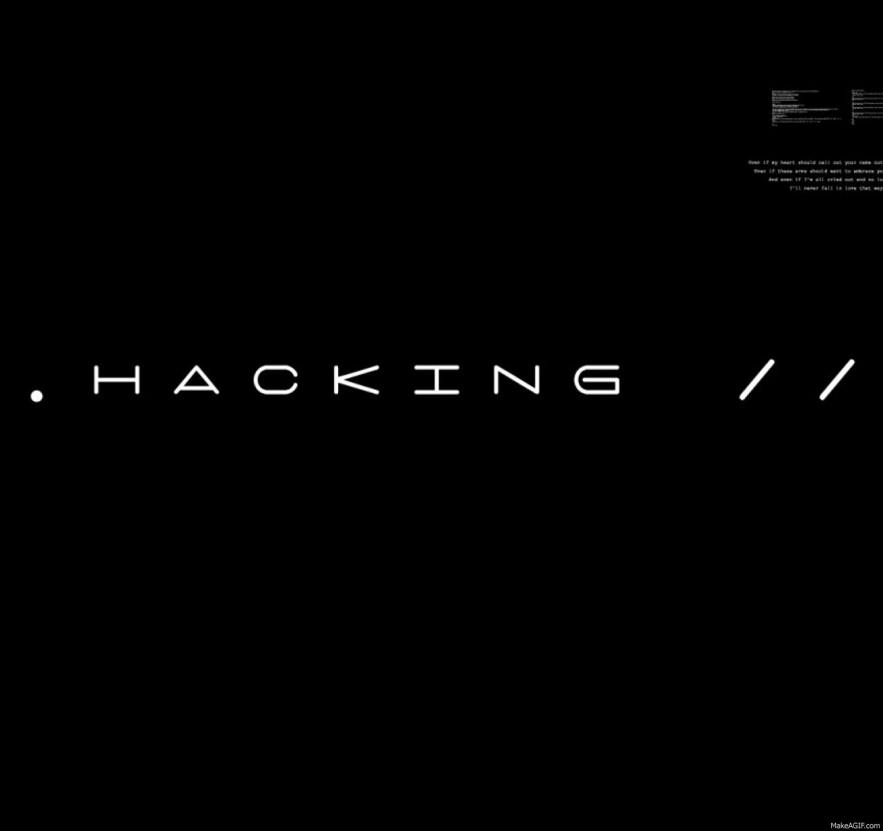 Hack glitch on Make a GIF