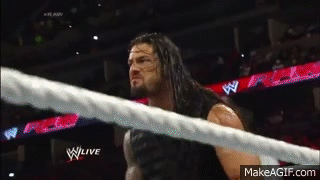 Roman Reigns Scream on Make a GIF