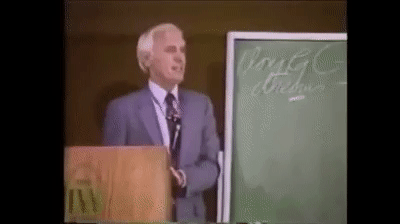 Jim Rohn - Learn These Skills or Live a Mediocre Life on Make a GIF