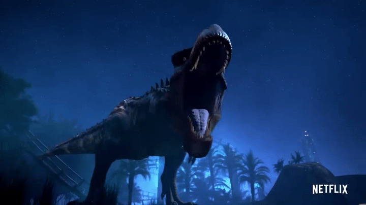 Extreme Dino Coaster | JURASSIC WORLD CAMP CRETACEOUS | Netflix on Make ...