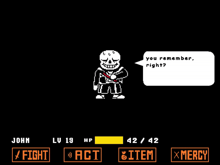Undertale - Ultra-Sans Fight (Fan-made) on Make a GIF