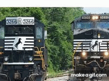 Norfolk southern on Make a GIF