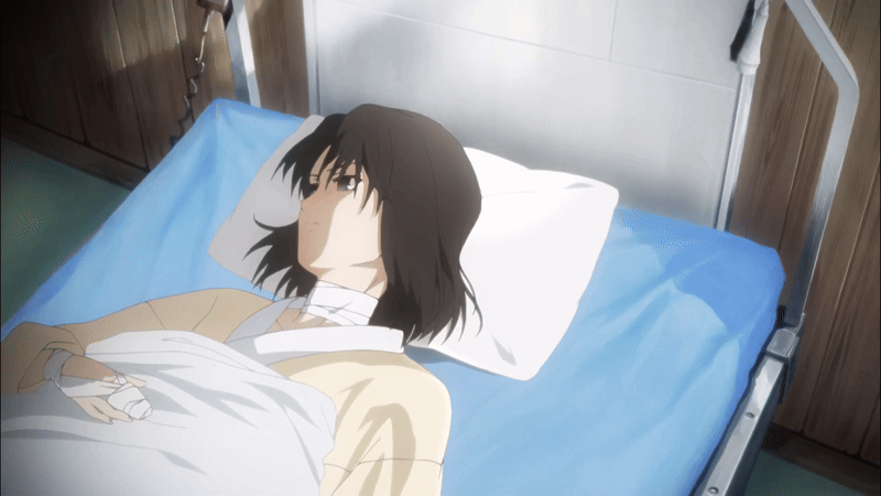 Shiki Ryougi tough backstory on Make a GIF