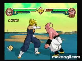 DragonBall Z Budokai 2: Vegito (All Moves) on Make a GIF
