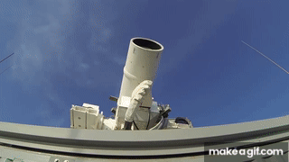 USS Navy ship fires Laser Weapons destroys boat and unmanned drone ...