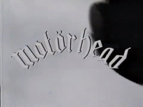 Motorhead live Toronto Iron Fist Tour 19823 on Make a GIF