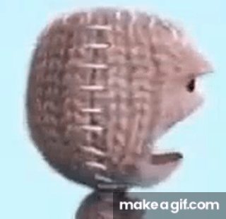 sackboy meme on Make a GIF