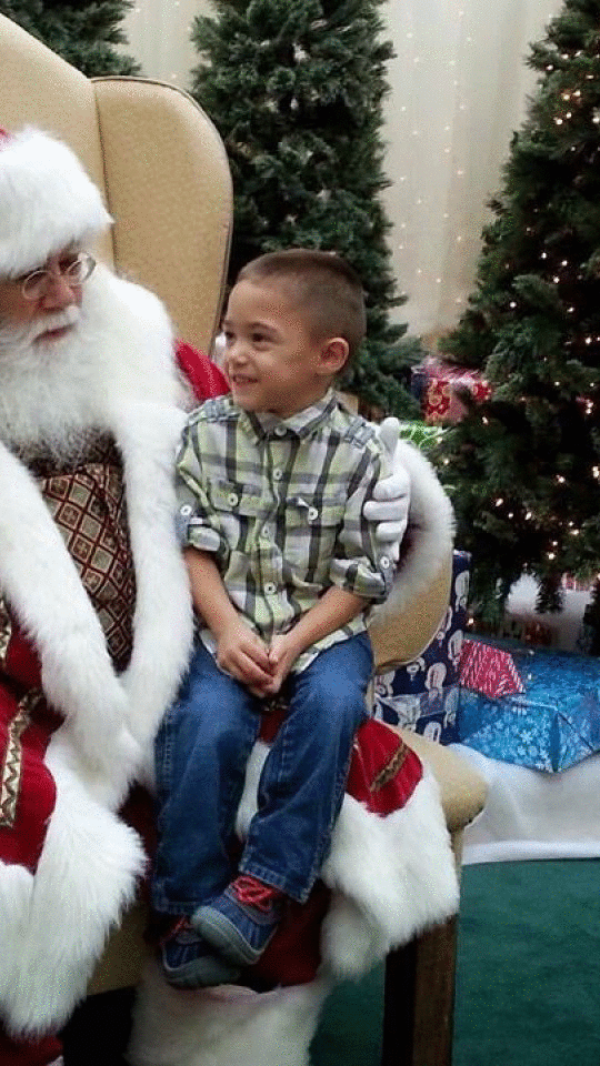 Hi Santa! on Make a GIF