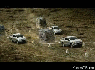 Toyota Hilux 2016- Nueva generación para las Pick Ups on Make a GIF