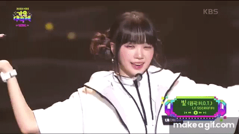 Hope - LE SSERAFIM (르세라핌) [2022 KBS Song Festival] | KBS WORLD TV 221216 on Make a GIF