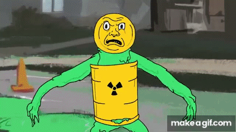 DUDES OF HAZMAT - Toxic Waste Chase (music video) on Make a GIF