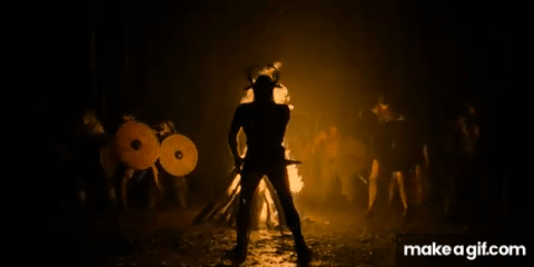 The Northman - Ceremonial Berserker Dance Scene on Make a GIF