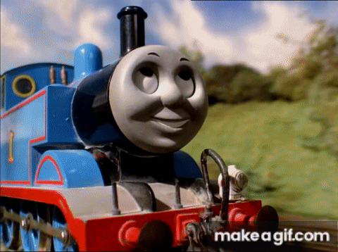 Thomas the tank engine on Make a GIF