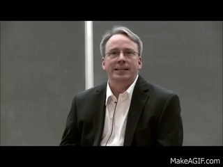 Linus Torvalds: Nvidia, Fuck You! on Make a GIF
