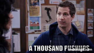 Brooklyn Nine-Nine - Jake Agrees to One Thousand Push-ups (Episode ...