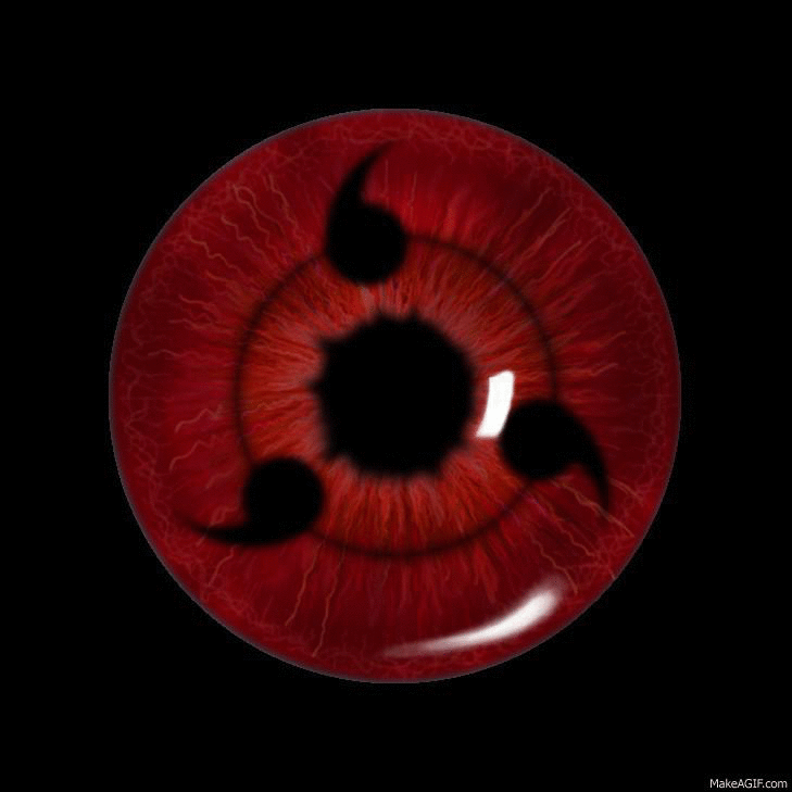 Mangekyou Sharingan Animated Gif