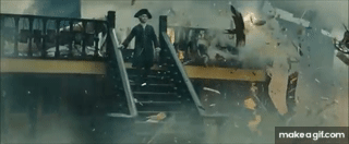 Pirates of the caribbean - Sinking of HMS Endeavour & Cutler Beckett's ...