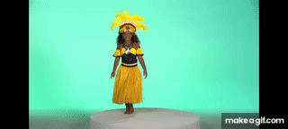 Yo Gabba Gabba Cool Tricks Jaliala Leiani Performs The Tahitian Dance ...