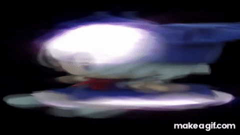 Wide Cirno spinning on Make a GIF