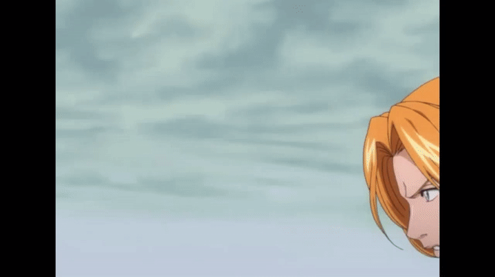 Rangiku Matsumoto in the air on Make a GIF