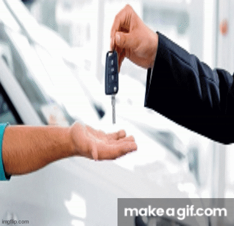 Rent a car on Make a GIF