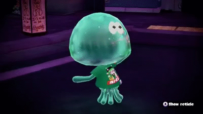 Splatoon Splatfest: Dancing jellyfish breaking it down on Make a GIF