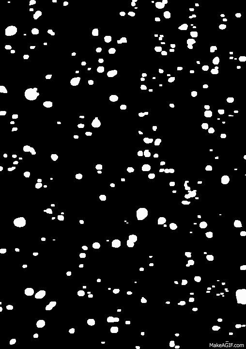 Falling Snow on Make a GIF