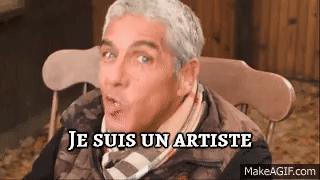 Je Suis Un Artiste Gif