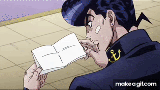 Best Anime"_ JJBA DiU: Josuke and Yuya vs Enigma Boy on Make a GIF