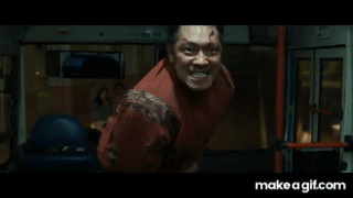The Roundup fight in the bus on Make a GIF