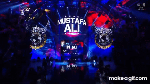 Mustafa Ali Entrance: WWE NXT Showdown, October 7, 2025 on Make a GIF