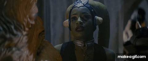 Oola meets her boss on Make a GIF