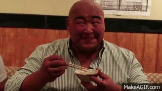 The 10,000 Calorie Sumo Wrestler Diet: FUEL on Make a GIF